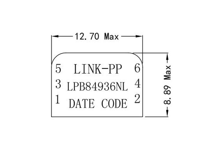T1/CPET/ISDN-PRI 网络变压器/滤波器 以太网变压器 LPB84936NL